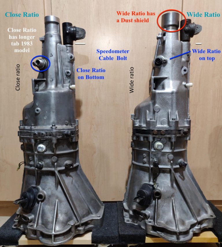 Transmission Reference Materials for Datsun 240z 260z 280z 280ZX